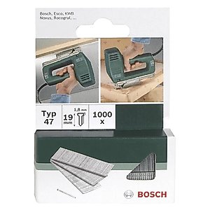 Bosch 1000x Nails Type 48 (1.8 x 1.45 x 14 mm, Accessories for Tacker, Staple Gun)
