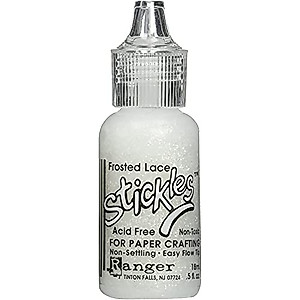 Stickles Glitter Glue .5oz, Frosted Lace