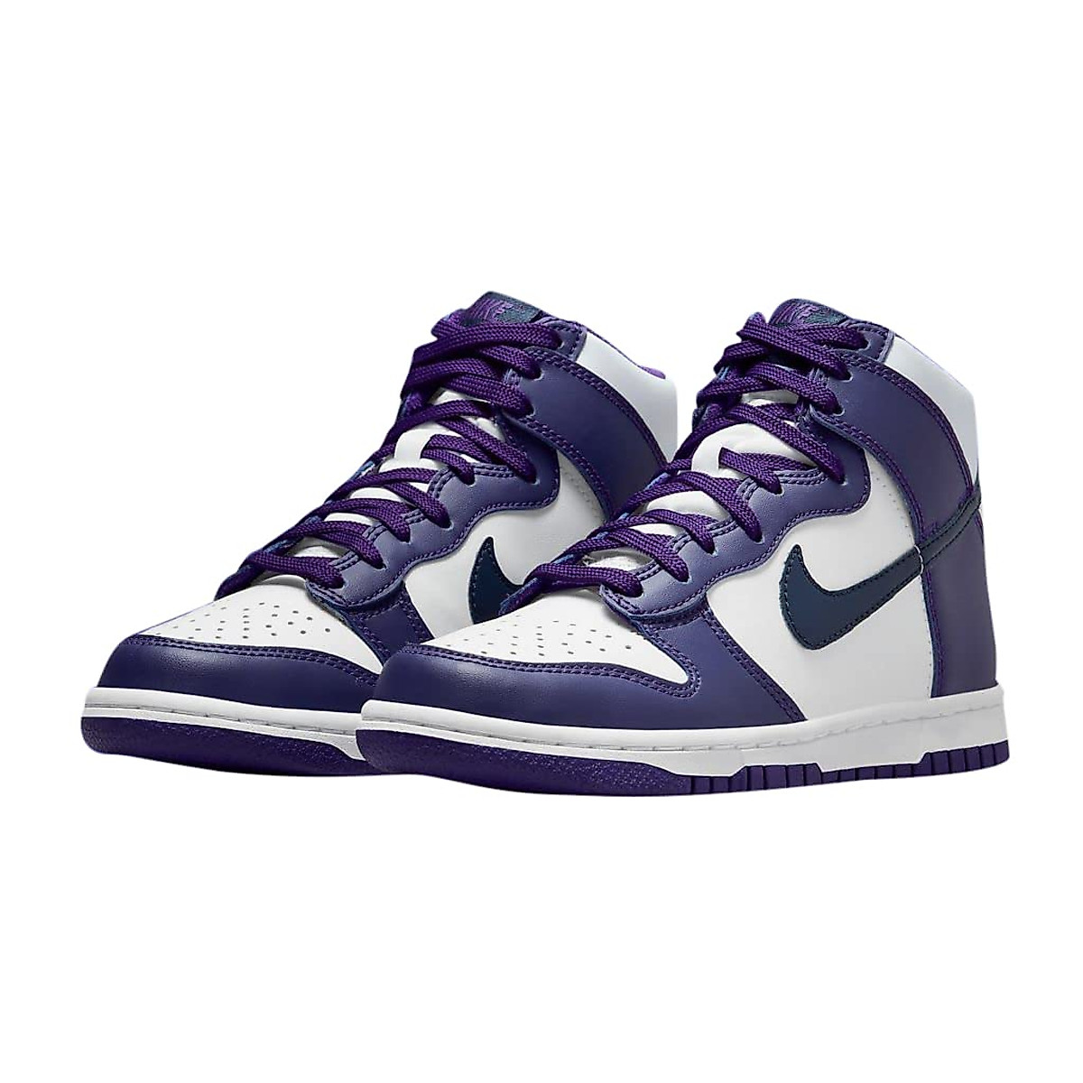 Nike Youth Dunk High GS DH9751 100 Electro Purple Midnght Navy - Size 6.5Y
