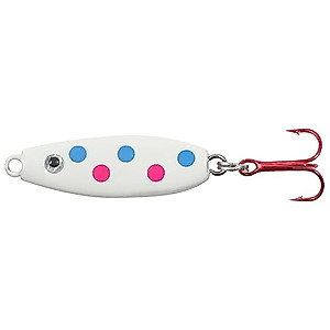 Northland Fishing Tackle Forage Minnow Ice Fishing Jigging Spoon Lure, for Walleye, Crappie, Bluegill, Trout, & More, Wonderbread, 1/8 Oz, 1 Pack