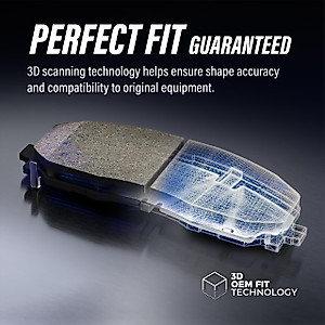 Front Ceramic Disc Brake Pads TEC-1561 Replacement For BMW X3 328i xDrive 320i 330i 428i X4 430i Gran Coupe 335i GT 328d 228i 435i 330e 230i