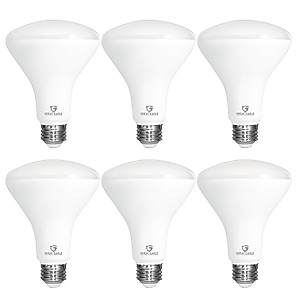 Great Eagle Lighting Corporation BR30 LED Bulb, 11W (75W Equivalent), 850 Lumens, 3000k (Soft White), for Recessed Can Use, Dimmable, and UL Listed (6-Pack)