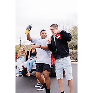 Simple Modern Officially Licensed NFL Las Vegas Raiders Insulated Tumbler with Straw and Flip Lids | Gifts for Men and Women 24oz Travel Mug Thermos | Classic Collection | Las Vegas Raiders