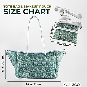 Sol-Eco Neoprene Bags for Women, Neoprene Crossbody Bags for Women with Zipper, Moving Board and Small Purse, Neoprene Beach Bags, Perfect for Gym, Beach & Travel valentine day gift