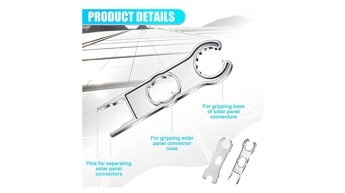 Landhoow 6 Pcs Solar Panel Connector Wrench Set