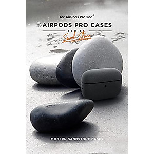 VRS Design Modern Airpods Pro Case for Apple Airpods Pro 2nd Generation (2022) (Sand Stone) [US Patent Registered]