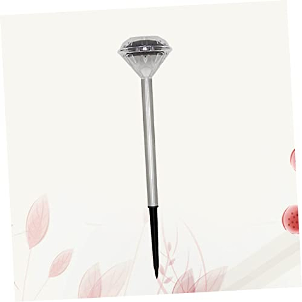 Outanaya Solar Light Outdoor LED Solar Lights Lawn Lights Solar Panels Garden Lights Lawn Lamp Garden LED Light Pathway LED Lights Solar Panel Lights Silver Rainproof LED Street Light