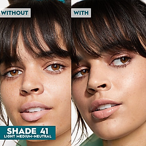 Urban Decay Hydromaniac Dewy Foundation (41 Light Medium Neutral), Hydrating Tinted Moisturizer for Dry Skin, Buildable Medium Coverage, Non-comedogenic, Vegan, Cruelty-free - 1.1 fl oz