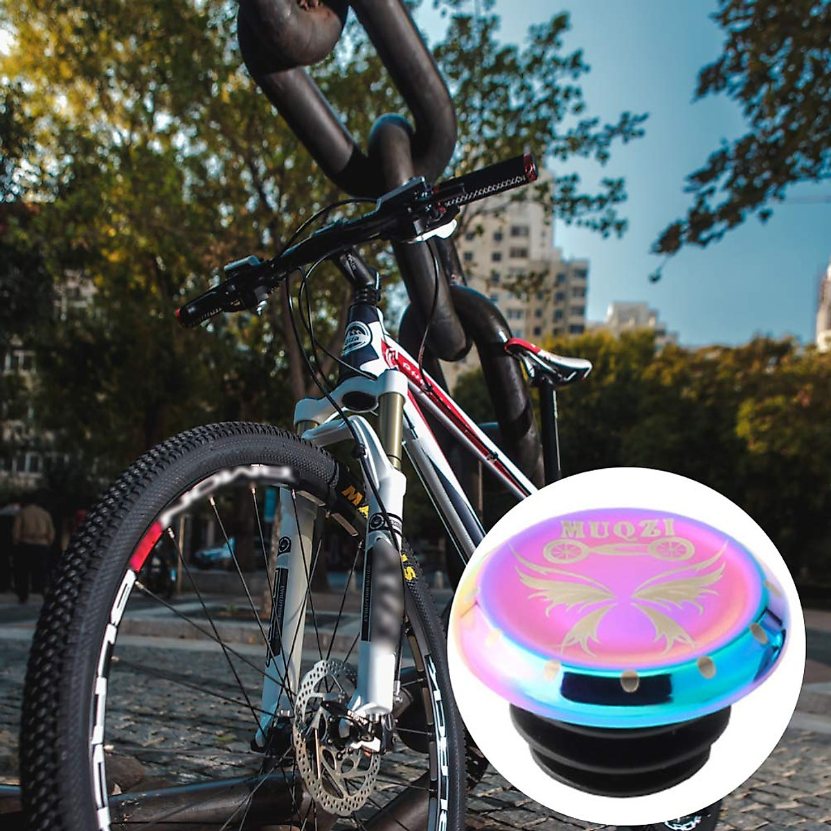 BESPORTBLE 1 Pair Bicycle Handlebar Plug Bike Grips Handlebar Mountain Bike Handlebar End Caps Bike Handlebar Caps Bar End Caps Road Bike Bar End Plug Road Bike Accessories Handlebar Cover