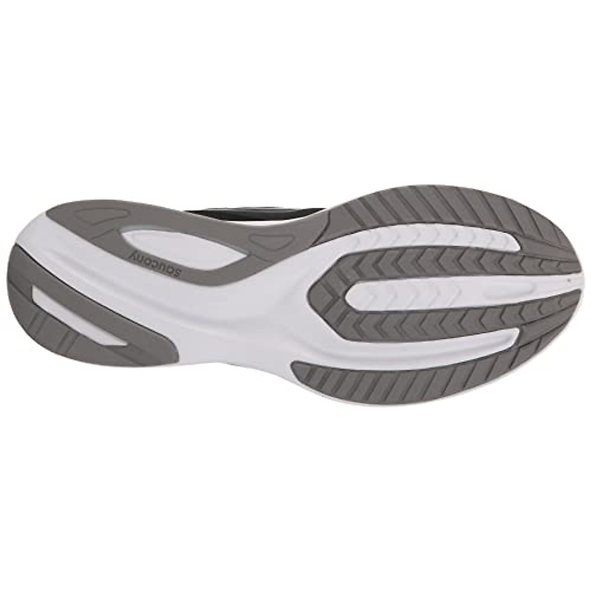 Saucony Men's Guide 16 Sneaker, Black/White, 11