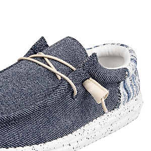 Endoto 2 Pairs Shoelaces for Hey Dude Elastic Strings Replacement Laces Shoes(Color:Beige,Size:17Inch)