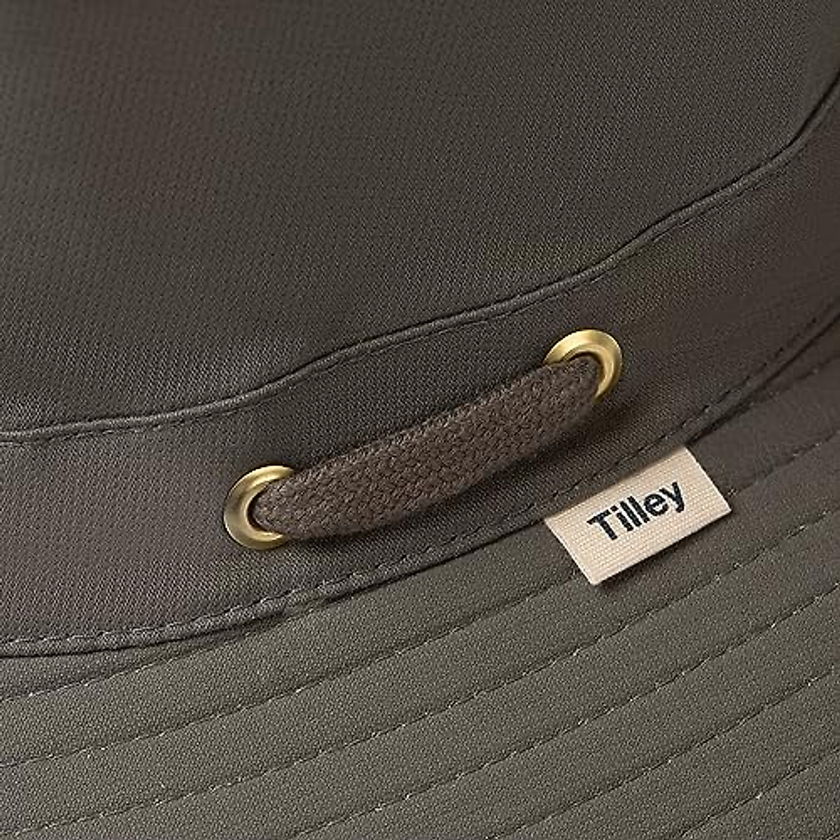 Tilley T4MO-1 Unisex Hiker's Hat (Olive, 7 1/2)