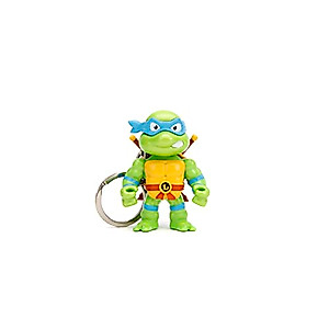 Teenage Mutant Ninja Turtles 2.5" 4-Pack Keychain Collectible Die-Cast Figure, Toys for Kids and Adults