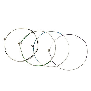 Imelod Violin strings Universal Full Set (G-D-A-E) violin Fiddle String Strings Steel Core Nickel-silver Wound with Nickel-plated Ball End for 4/4 3/4 1/2 1/4 Violins