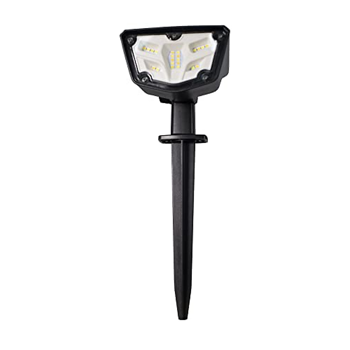 Luma Solar Outdoor Lights 2 Pack | Weatherproof Landscape Lighting with 22 LED Outdoor Lights for Patio, Yard | Garden & Wall Mount | 3 Modes Cool, Warm, Both + Rechargeable All-Night Battery