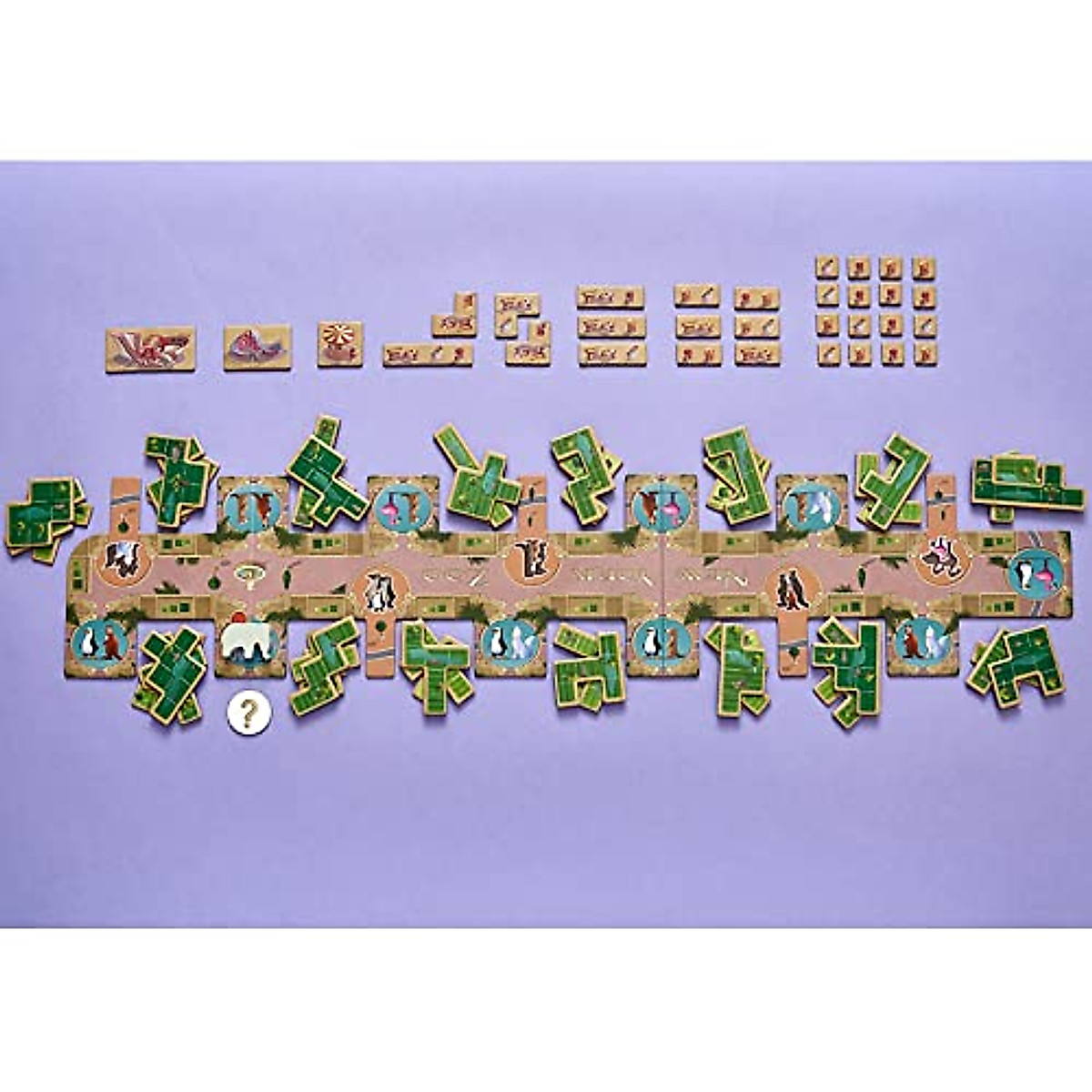 Capstone Games: New York Zoo, Strategy Board Game, Build Your Own Zoo, Easy to Learn, 1 to 5 Players, 60 Minute Play Time, for Ages 10 and Up