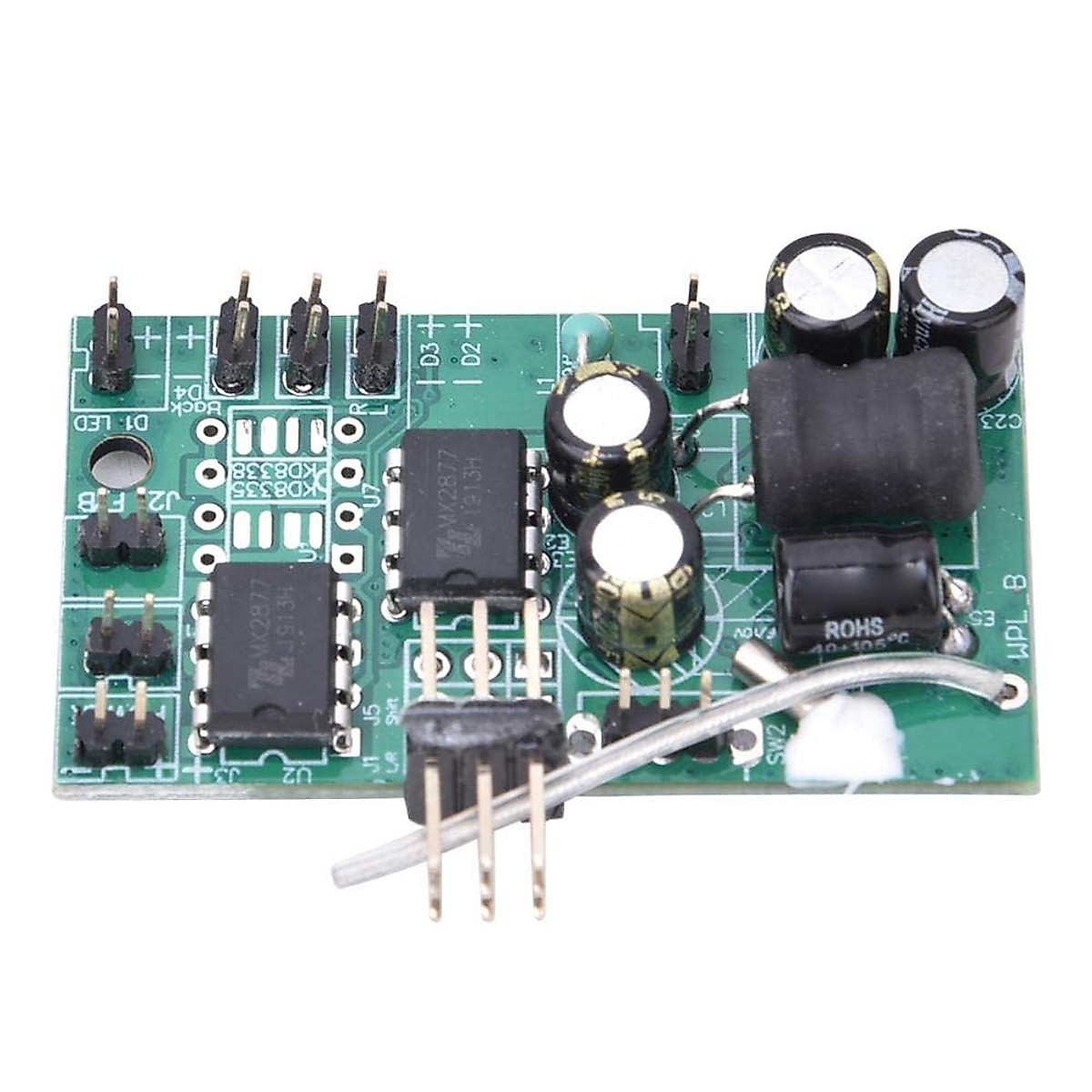 Tbest Remote Control Sound Speaker Group Circuit Board for B-14/B14K/B-24/B24K RC Car Model Accessories(Petrol Version) C24 Motor