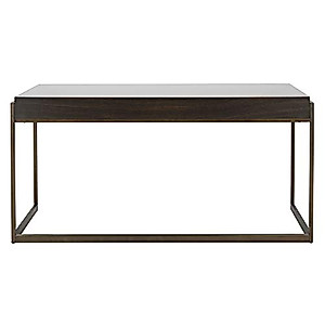 Safavieh Couture Collection Genevieve Smoked Eucalyptus 3-Drawer Writing Desk