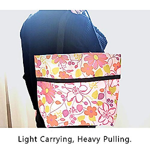 Shopping Bag with Wheels Foldable Shopping Cart Collapsible Trolley Bags Reusable Shopping Bags for Shoppings,Students,Women,Men