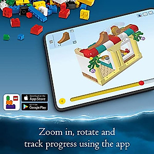 LEGO Harry Potter Ravenclaw House Banner Building Kit 76411-3D Harry Potter Room Wall Decoration, Great Gift Set for Boys Girls Kids, Hogwarts Castle Common Room, Luna Lovegood Minifigure and Wands