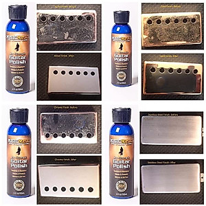 MusicNomad Premium Pro-Strength Guitar Polish for Body and Hardware, 4 oz (MN101)