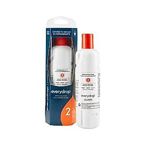 everydrop by Whirlpool Ice and Water Refrigerator Filter 2, EDR2RXD1, Single-Pack