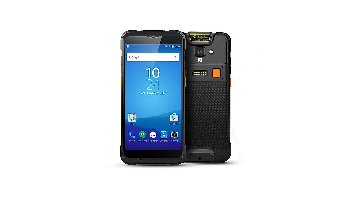 Rugged Android Mobile Computer with Barcode Scanner and Wi-Fi 6