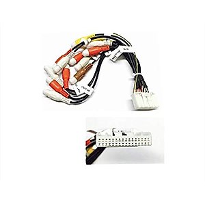 ASC Car Stereo RCA Audio Video Wire Harness Plug Made for Select Pioneer/Premier 32 Pin Aftermarket DVD Nav Radio- CDP1335, CDP1304 CDP1540, AVIC-X920BT,X920 AVIC-Z120BT X850BT X8510BT X950BH Z150BH