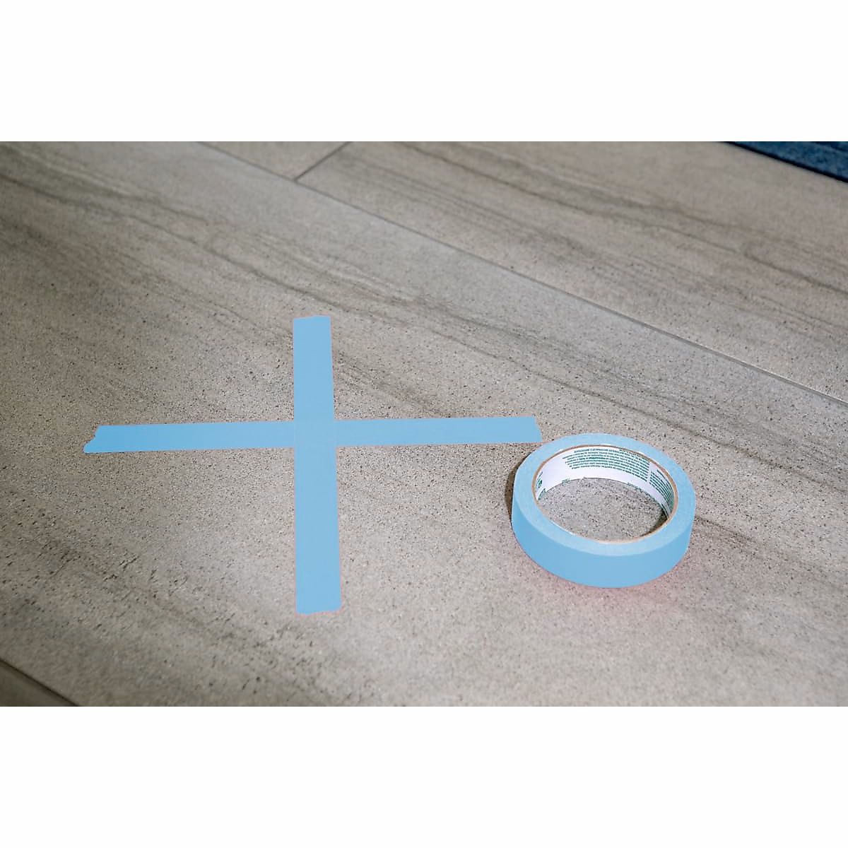 Duck Masking 240881 Light Blue Color Masking Tape, .94-Inch by 30 Yards