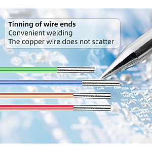 HIEbee Replacement 3.5mm 1/8" TRRS Stereo Male Plug to Bare Wire Open End Audio Cable for Headphone Headset Earphone Microphone Cable Repair(2 Pack1ft)