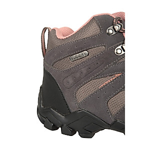 Mountain Warehouse Belfour Waterproof Womens Outdoor Boots Grey Womens Shoe Size 8 US