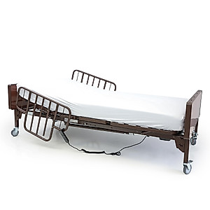 AireMed Bariatric Hospital Bed Sheets Set - 42 x 80 - Soft, Durable, and Hygienic Bedding for Home & Facilities - Flat Sheet, Fitted Sheet, and Pillowcase - 50/50 Cotton-Poly Blend - 200TC