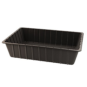 Bon Tool Heavy Duty Polyethylene Utility Tub Temperature Resistant Leak Proof Sturdy High Density Mixing Tub (36"X 24" X 8")