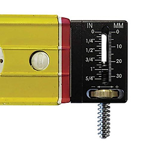 FastCap 02105 Precision How Far Out Universal Add-On Level Gauge