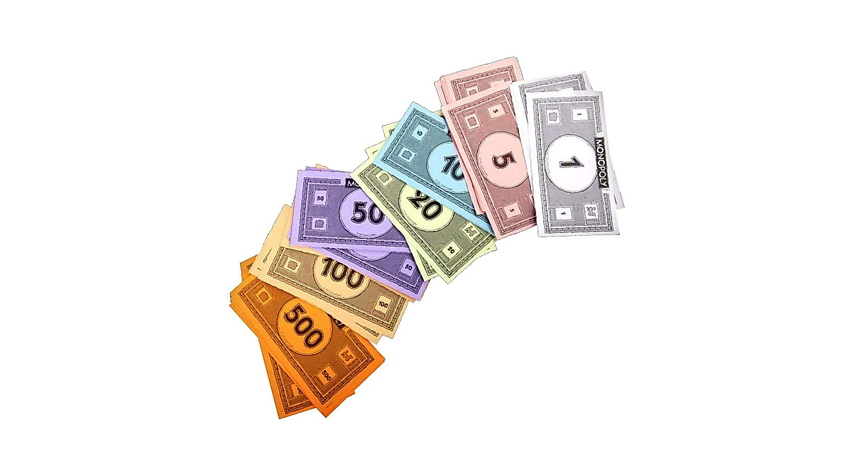 Get Genuine Hasbro Monopoly Money for Classic Gameplay