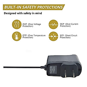 KONKIN BOO Replacement AC-DC Adapter for 4.5V Korg KAOSSILATOR Dynamic Phrase Synthesizer Power Supply