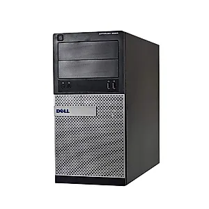 Dell Optiplex 3020 Tower Desktop Computer - Quad Core Intel i5 4570 3.2 GHz, 8GB RAM, 1TB SSD, DVD-ROM Drive, Keyboard, Mouse, WiFi, Windows 10 Professional (Renewed)