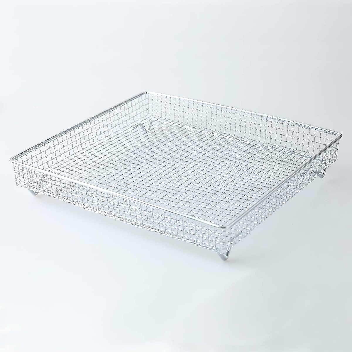 Stainless Steel Baking Tray Pan and Air Fryer Basket (Basket)