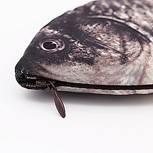 Winrase® 3D Carp Fish-Like Zipper Pouch Creative Pen Pencil Case Makeup Case/Bag