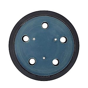 5 Inch 5 Hole Replacement Sander Pad For PORTER CABLE 333 and 333VS Random Orbit Sanders - 5" Hook and Loop Sanding Pad for Wood-working Automotive and Metalworking