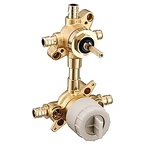 Moen U232CXS M-CORE 3-Series Mixing 2 or 3 Function Integrated Transfer Valve with Cold Expansion PEX Connections and Stops, or Unfinished