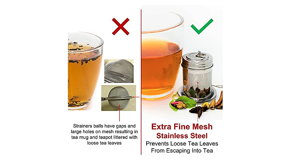 URBAN ESCAPE Tea Steeper: Enjoy Fresh Loose Tea Daily