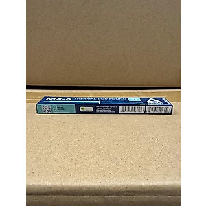 ARCTIC MX-6 (2 g) - Ultimate Performance Thermal Paste for CPU, Consoles, Graphics Cards, laptops, Very high Thermal Conductivity, Long Durability, Non-Conductive