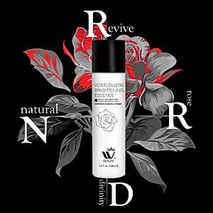 WBM Beauty Natural Soothing Radiance Facial Toner| Alcohol Free with Rose Water and Aloe Vera | Organic Anti Aging Ingredients for Sensitive Skin, Combination, Acne | Skin Toner 4.9 Oz /140 ml