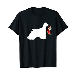 Cocker Spaniel Christmas Stocking Stuffer Dog T-Shirt