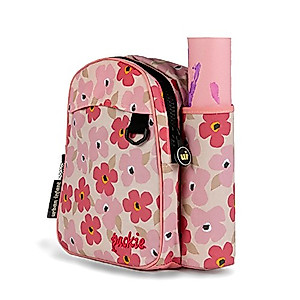 Urban Infant Kids Packie Backpack – Preschool Daycare Lightweight Bag – Sized perfectly for Toddler Boys and Girls – Ideal for Travel and PreK - Poppies