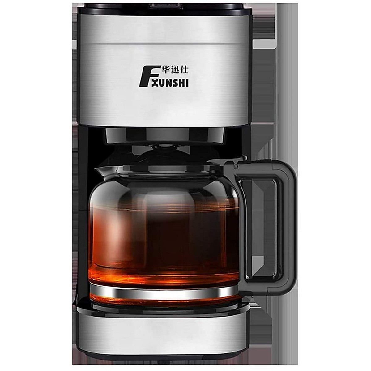 NOALED Coffee Maker Stove Top, Coffee Machine Espresso Coffee American Home Coffee Pot Automatic Tea Machine 1.5L Capacity