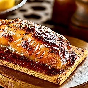 East Coast Cedar Planks for Grilling Salmon Made from 100% Natural Maine White Cedar -12 Pack - Adds a Delicious Smokey Flavor - Great for All Fish and Meats…