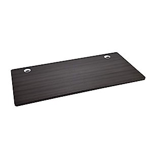 VWINDESK Wooden Material 80 inch MDF Desktop or Tabletop Only, Matching with Electric Adjustable Standing Desk Frame,with 80mm gromment Holes,Graphite Color(80" x 30" x 1")