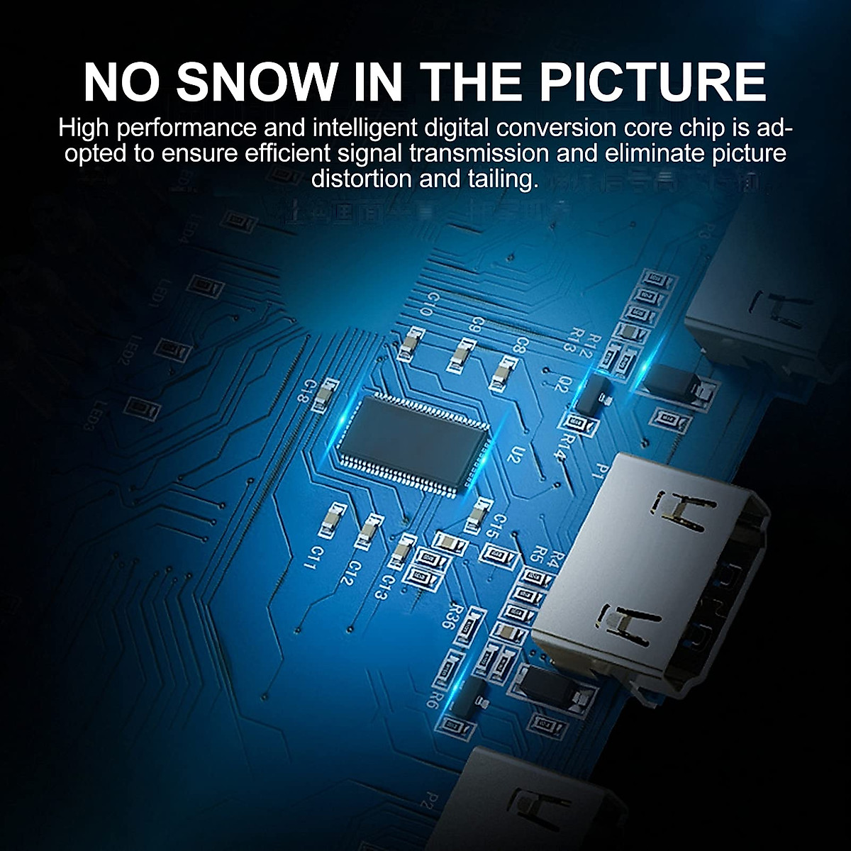 Milisten 7pcs vga cable pro tec digital-to-analog signal converters P video conversion High-definition video adapter High- definition Cable Adapter Video Cable VGA Adapter Cable 1080p